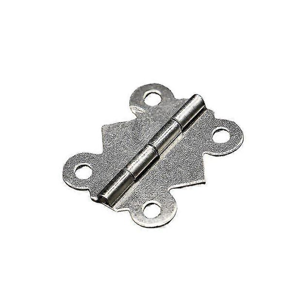 30pcs 20mm X17mm Bronze Gold Silver Mini Butterfly Door Hinges Cabinet ...