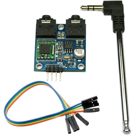 TEA5767 76-108MHZ 5V FM Stereo Radio Module with Cable Antenna for ...