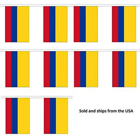 30' Japan String Flag Party Bunting Has 30 Japanese 6"x9" Polyester ...