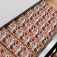 Autumn Leaves Stair Treads Non Slip for Steps Botanical Rustic Red ...
