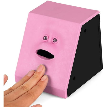 Coin Eating Face Bank Automatic Money Saving Box Sensor Piggy Banks ...