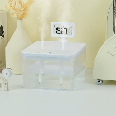 Homech 4L Humidifier, Top Fill, Quiet Ultrasonic, 12H Timer, 3 Mist ...