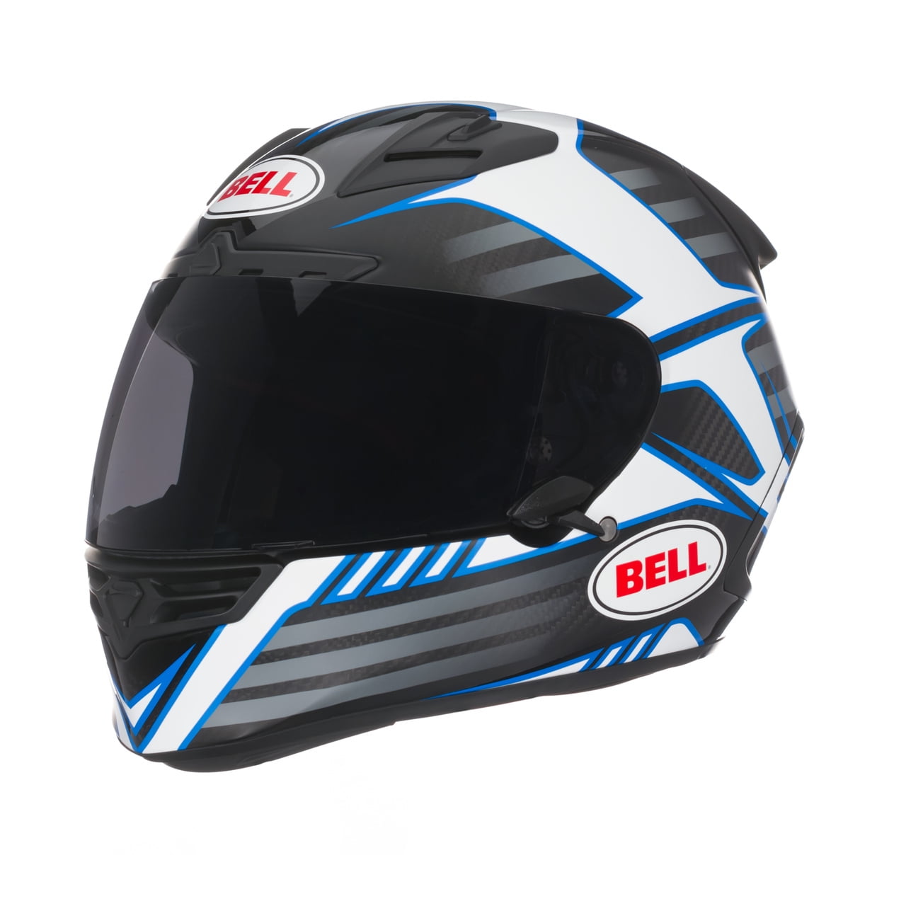 Bell Powersports Star Carbon Pinned Graphic Helmet Blue S 7047555 ...