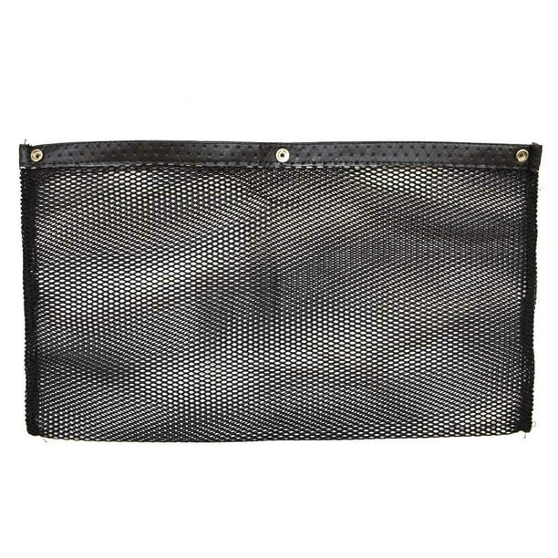 Marine Boat Storage Bag | Wall Hanging 22 x 13 Inch Black Mesh Netting ...