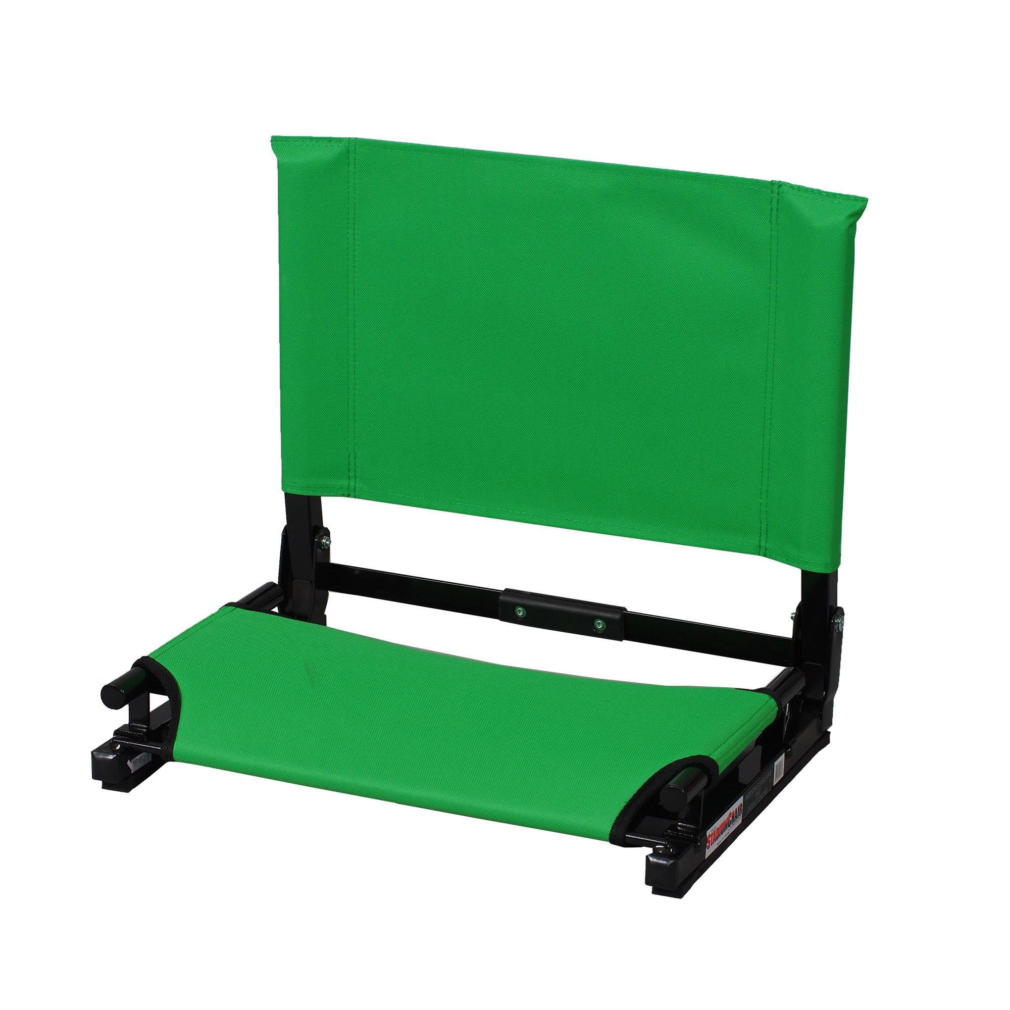Stadium Chair Game Changer Heavy Duty Canvas Bleacher Seat, Kelly Green (2 Pack) | Walmart Canada