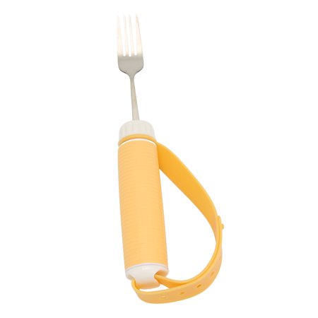 Adaptive Utensils Fork, Weighted Design Turning Ball Easy Grip Rounded ...