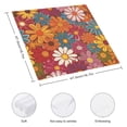 4 PCS Napkin Cloth 18.7in A Wide Range Of Uses Not Fade Not Ball For ...
