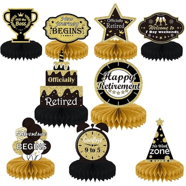 Big Dot of Happiness Happy Retirement - Table Decorations - Retirement ...