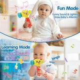 Educational Baby Hammer Toy with Musical Light for 6-18 Months, Funny ...