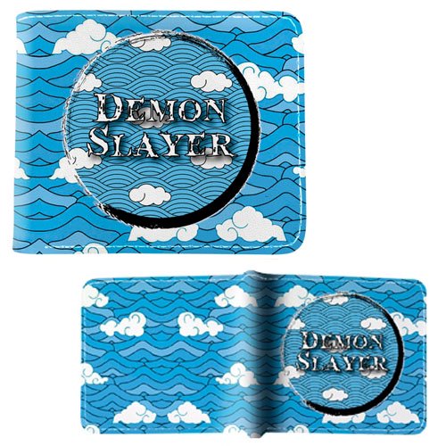 Wind Theme - Demon Slayer 4x5" Bi-Fold Wallet - Walmart.com