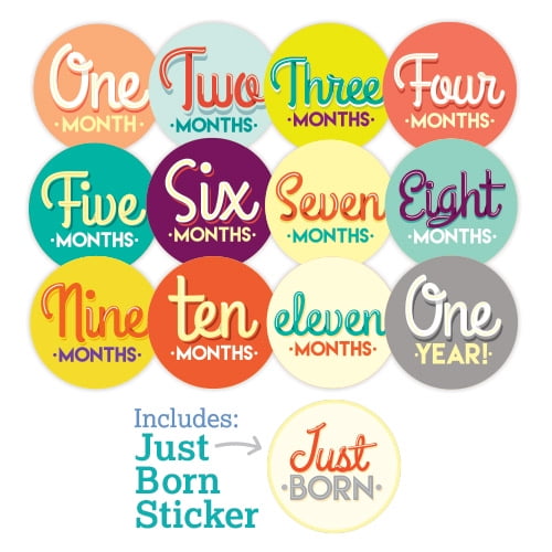 Ulubulu Handwritten Age Celebration Stickers - Walmart.com
