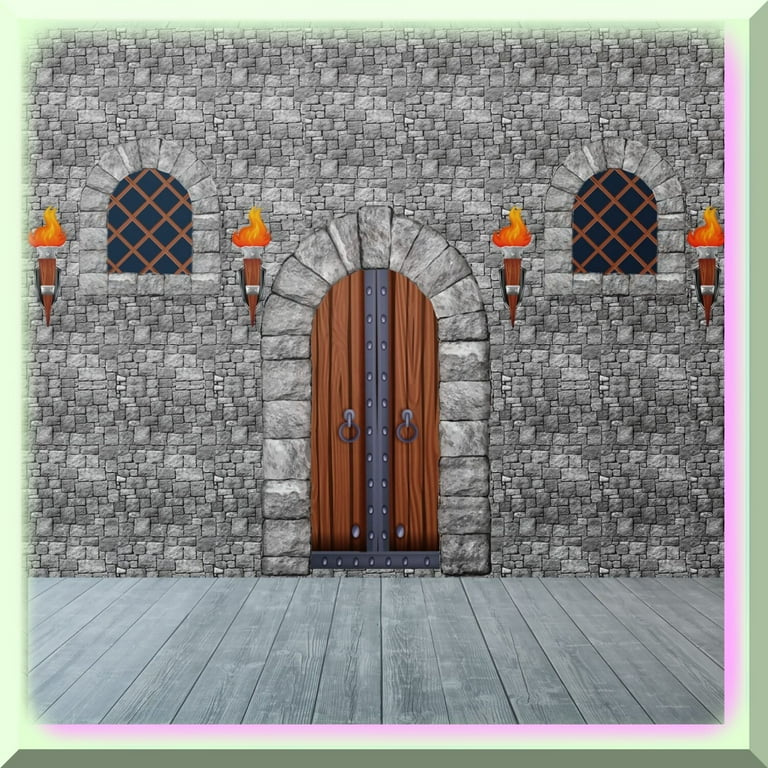 Castle Wall Backdrop