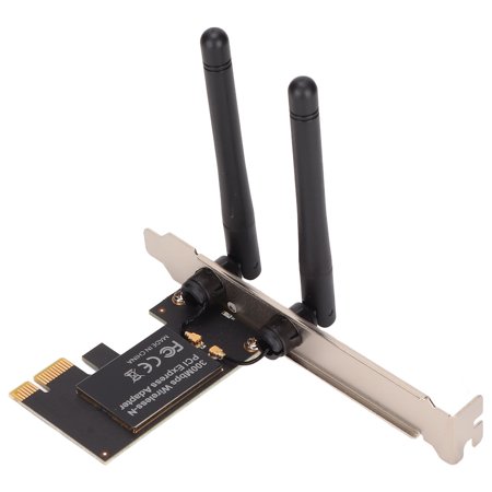 Computer Networking Cards, 11N Technology 300Mbps PCIe WIFI Card Stable ...