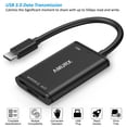 Amurx USB-C to SD Card Reader Writer, Portable External Adapter ...