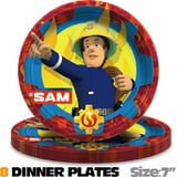 Fireman Sam Party Supplies Birthday Decorations Plates Banner Kids Cake ...