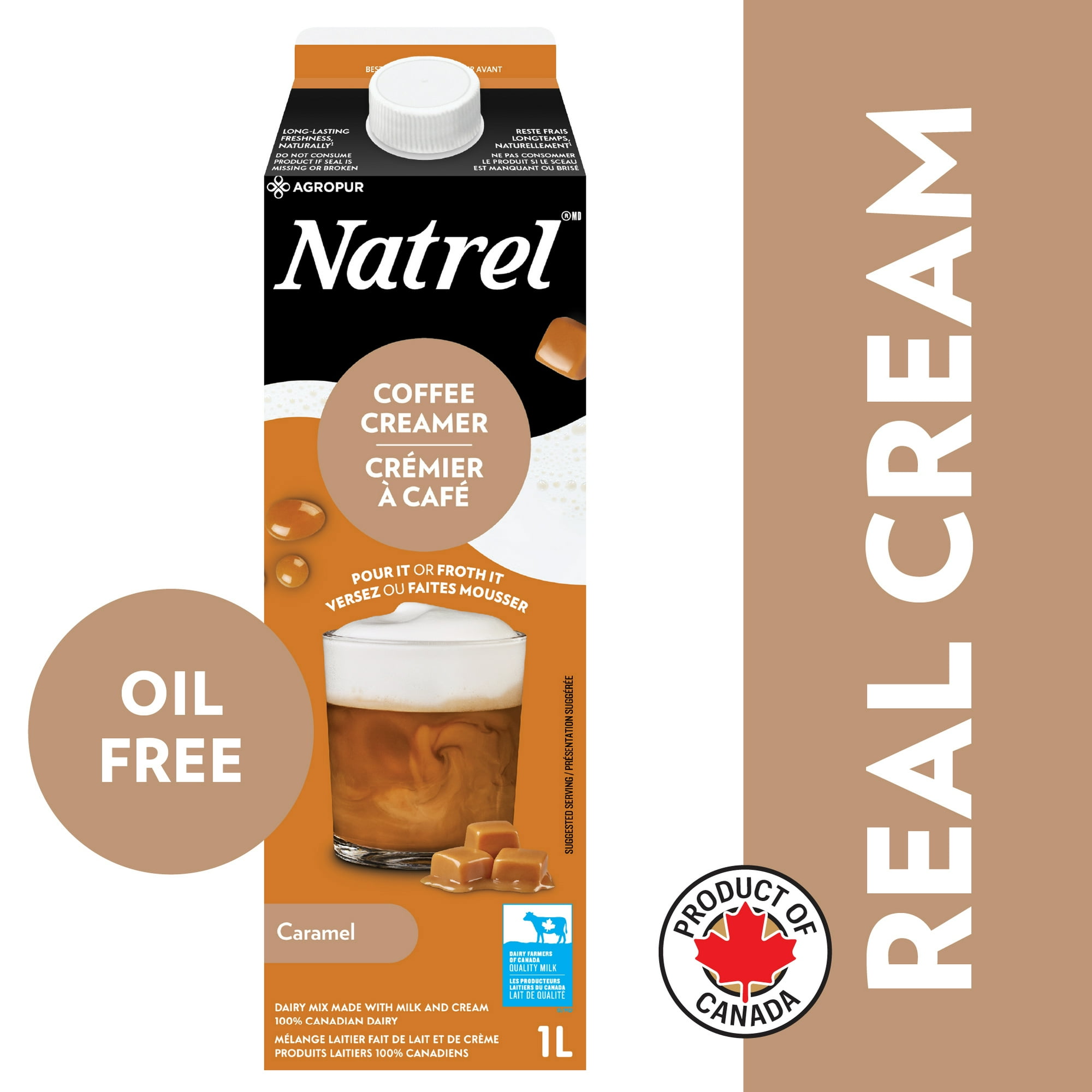 Click here for Natrel Coffee Creamer Caramel 1l prices