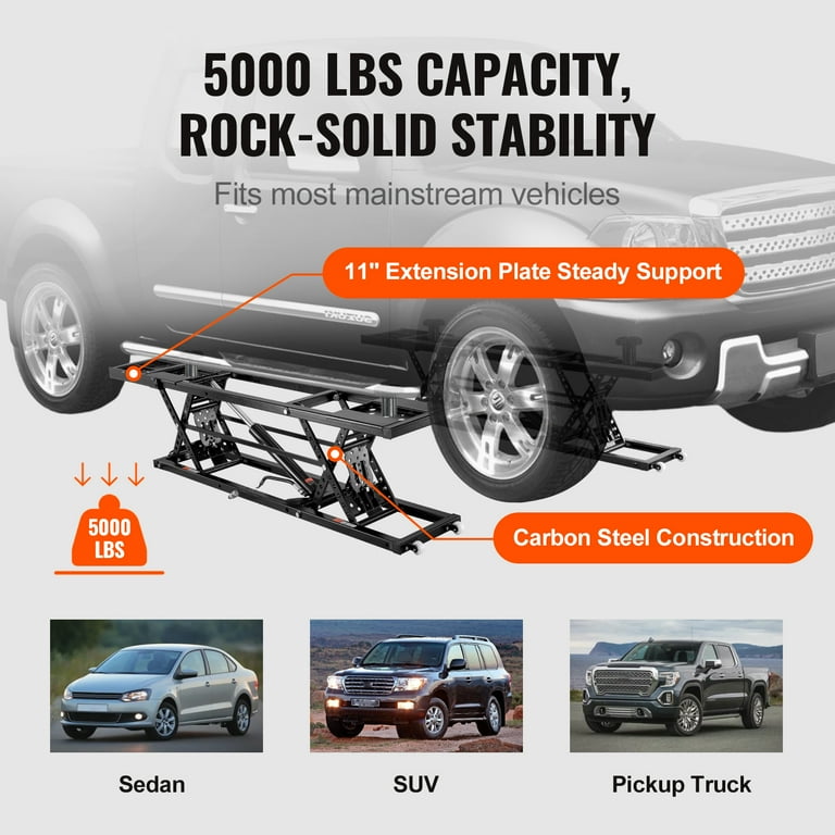 Home Garage Lift Systems SKYSHALO Portable 5000 LBS Car Lift With