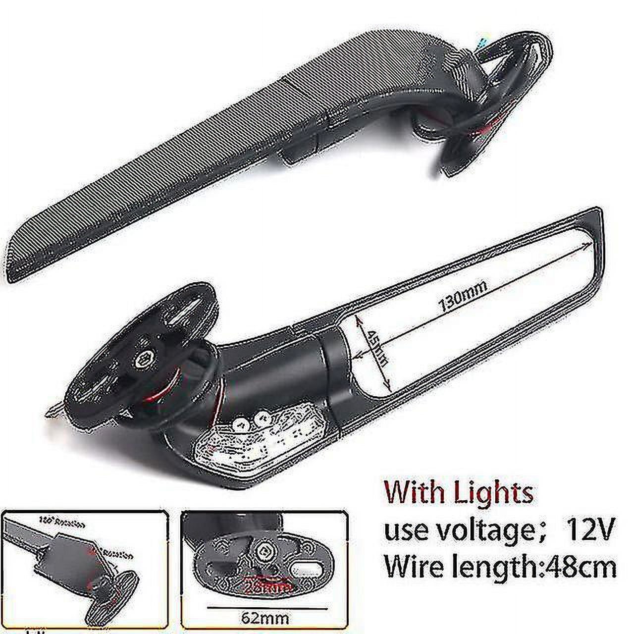 Click here for Yeacher Modified Motorcycle Mirrors Wind Wing Adju... prices