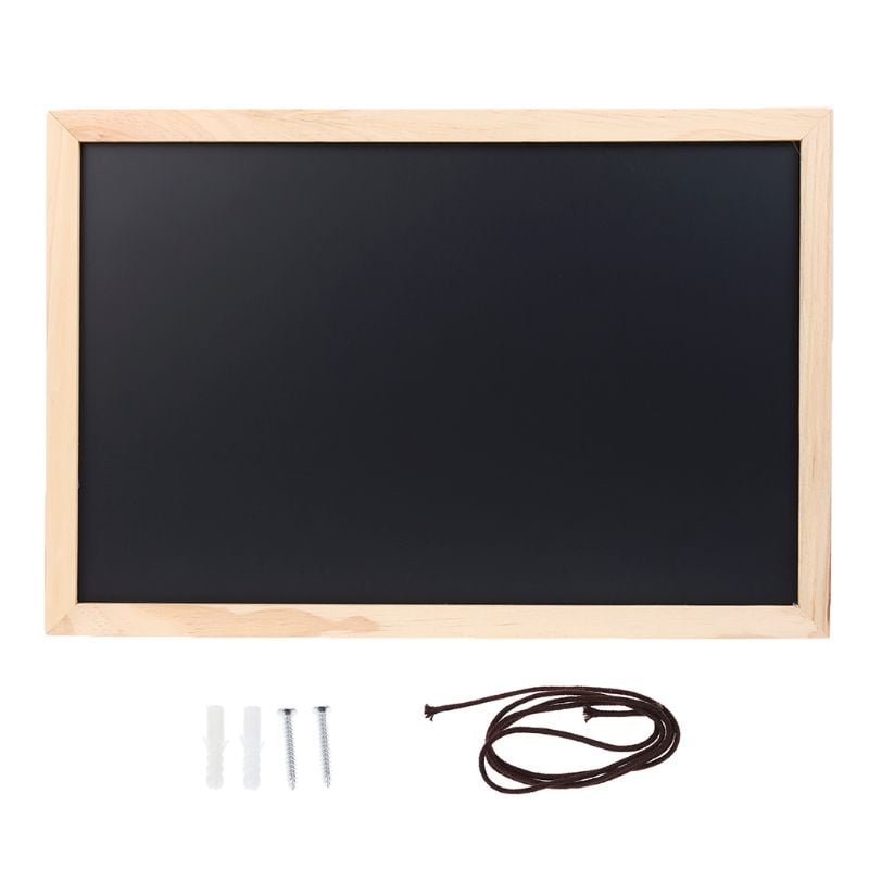 Home Improvement Erasable Hanging Chalkboard Blackboard Sign Display ...