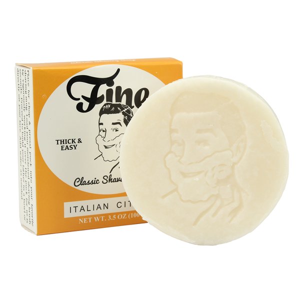 Fine Classic Shaving Soap Italian Citrus 100g 3.5oz - Walmart.com