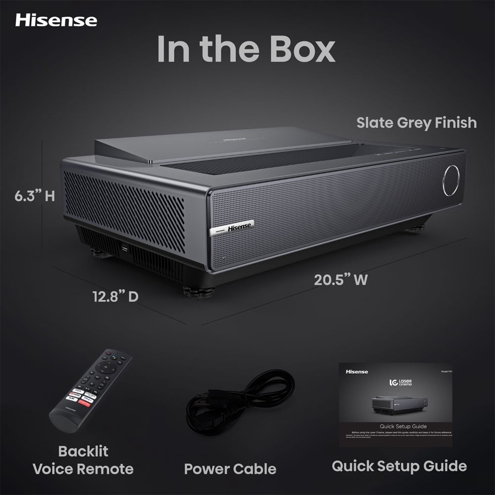 Hisense PX1-Pro TriChroma Triple Laser Cinema Projector 4K, 05/09/2024