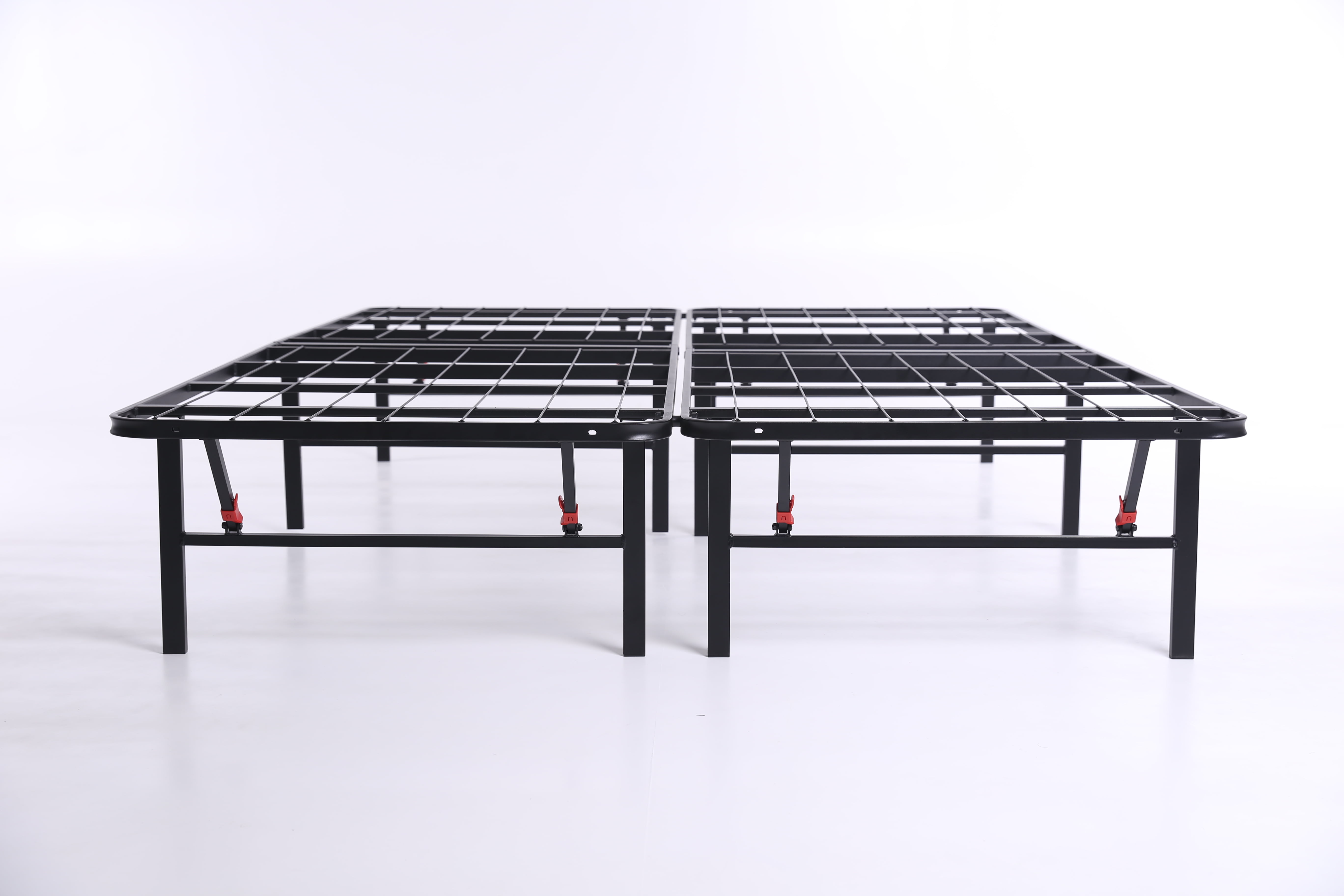 Mainstays 14" High Profile Foldable Steel Queen Platform Bed Frame ...