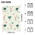 Cartoon Trees Flowers Flamingos Notebook Detachable Coil Notebook Diary ...