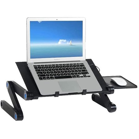 Vented Laptop Table Computer Desk Portable Bed Tray Book Stand,BHCA ...
