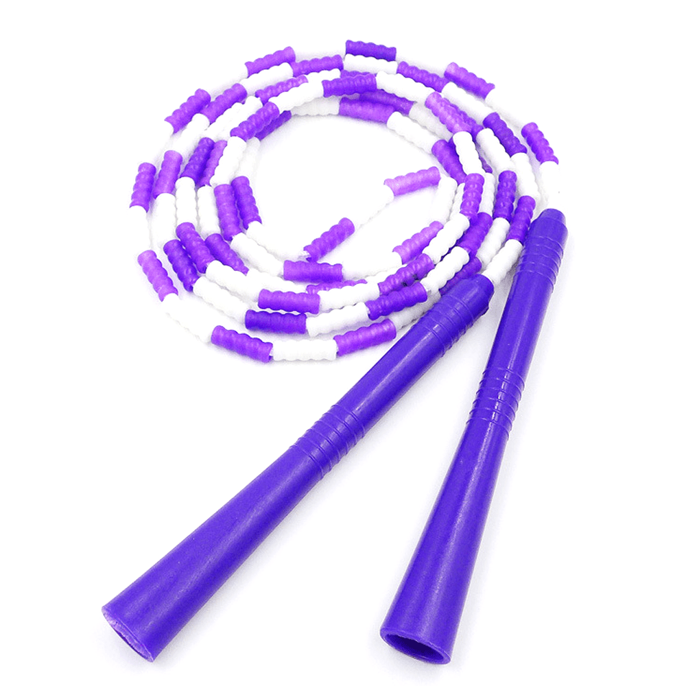 Adjustable, Segmented, Beaded - Jumping Rope for Adults and Children ...