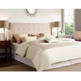 Linon Luxe Tufted Linen Headboard, Multiple Colors and Multiple Sizes ...
