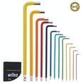 Wiha Ball End Color Coded SAE Hex L-Key Set (13 Piece Set) - Walmart.com