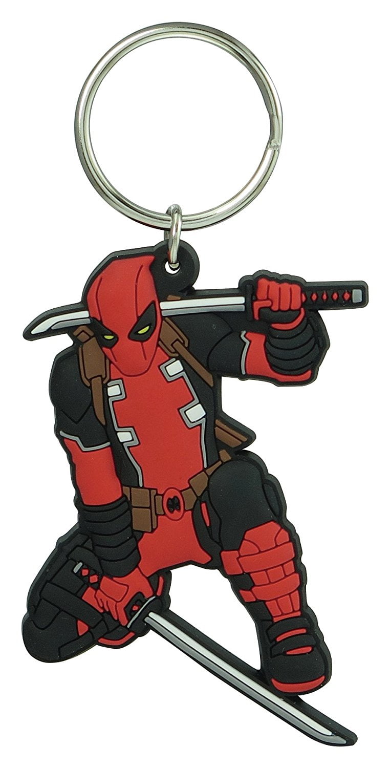 PVC Key Chain - Marvel - Deadpool Soft Touch 68682 | Walmart Canada