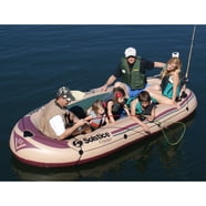 ANGLER BAY Inflatable Boat, 4 person - Walmart.com