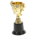 HONMEET Set of 3 Creative Plastic Trophy Prizes, Ideal for Home, Office ...