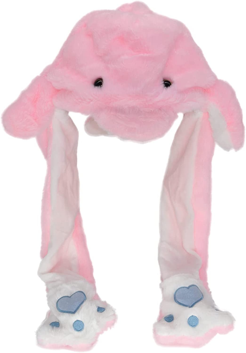 Kids Adults Plush Hat Ear Moving Ear Flap Hat With Paw - Walmart.com