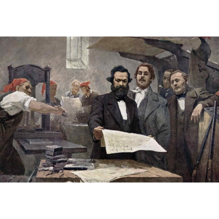 Karl Marx E Friedrich Engels LeMO Biografie Karl Marx