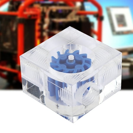 Wendry PC Water Cooling Meter,Acrylic G1/4in Thread Computer Water ...