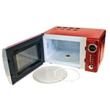 Nostalgia RMO770RED Retro Series 0.7 Cu. Ft. 700W Microwave Oven ...