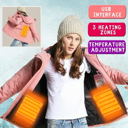 3 Modes Intelligent Adjustable Temperature Heating Keep Warm Woman Pink ...