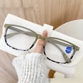 Fashionable Box HD Anti Blue Light Presbyopia Glasses Ultra Light Retro ...