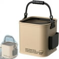 Multifunctional Foldable Fish Bucket 8L Collapsible Bucket With Lid ...