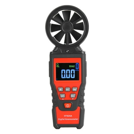 Digital Anemometer Handheld Thermomoter Mini Digital Anemometer Lcd ...