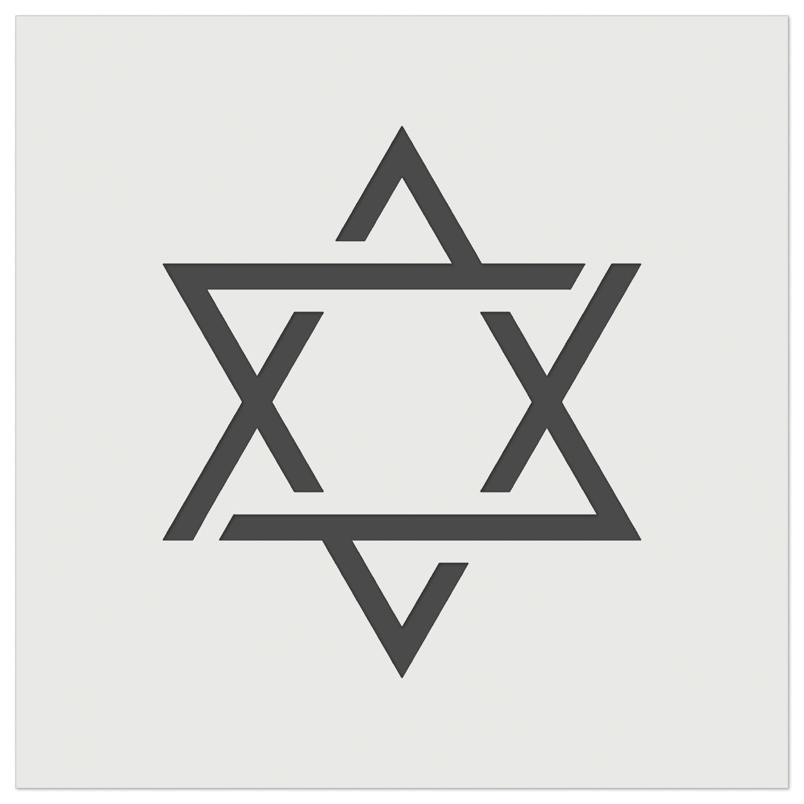 Star of David Jewish DIY Cookie Wall Craft Stencil - 9.0 Inch - Walmart.com