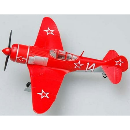 1/72 La7 #14 (Red) Russian AF Fighter WWII (Built-Up Plastic) | Walmart ...