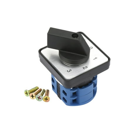 juguse Panel Power Knob Adjustable Rotary Changeover Switch Multi-gear ...