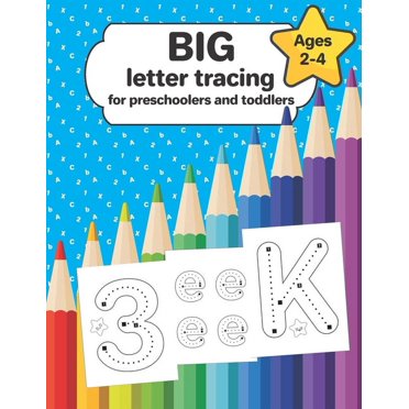 Tracing Letters And Numbers For Preschool: Letter Writing Practice For ...