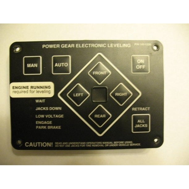 Power Gear 140-1226 Hydraulic Jack System Touch Control Pad - Lippert ...