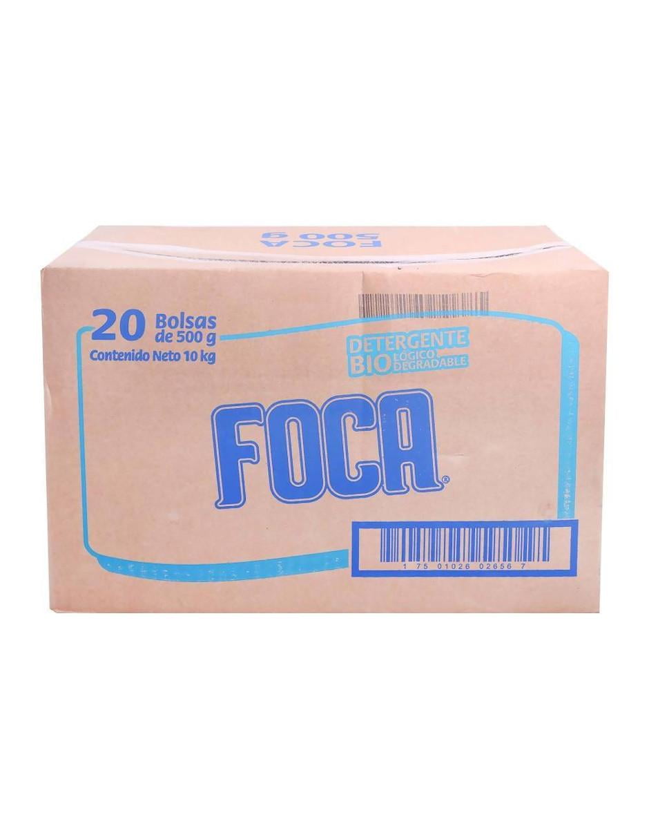 Pack de 20 Detergentes foca de 500g Foca 500 gramos | Walmart en línea