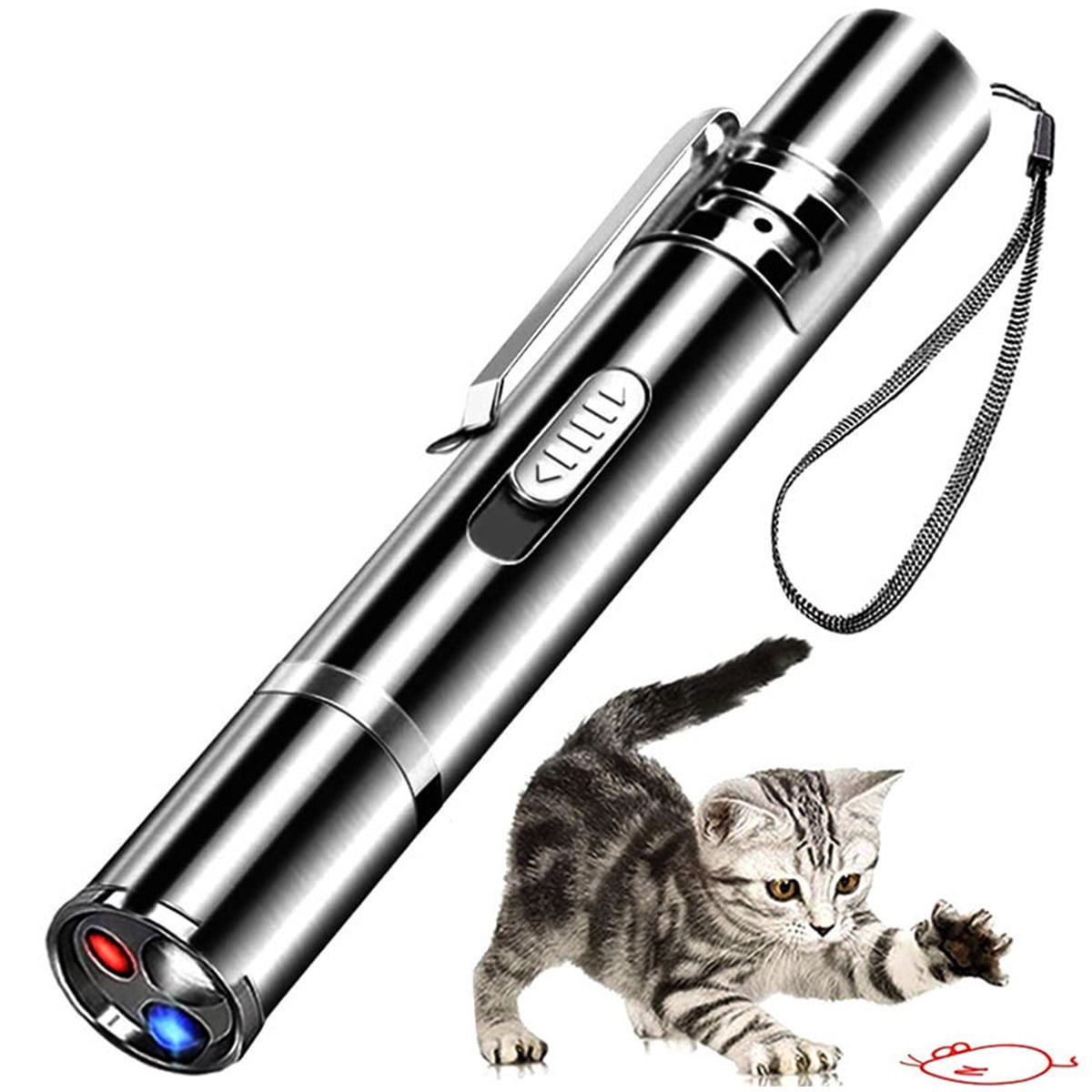 Zctt Cat Laser Toys  Laser Pointers  Interactive Toys For Indoor Cats  Teaser Sticks For Outdoor Pet Chasers