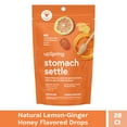 (4 pack) UpSpring Stomach Settle Nausea Relief Drops, Lemon Ginger ...